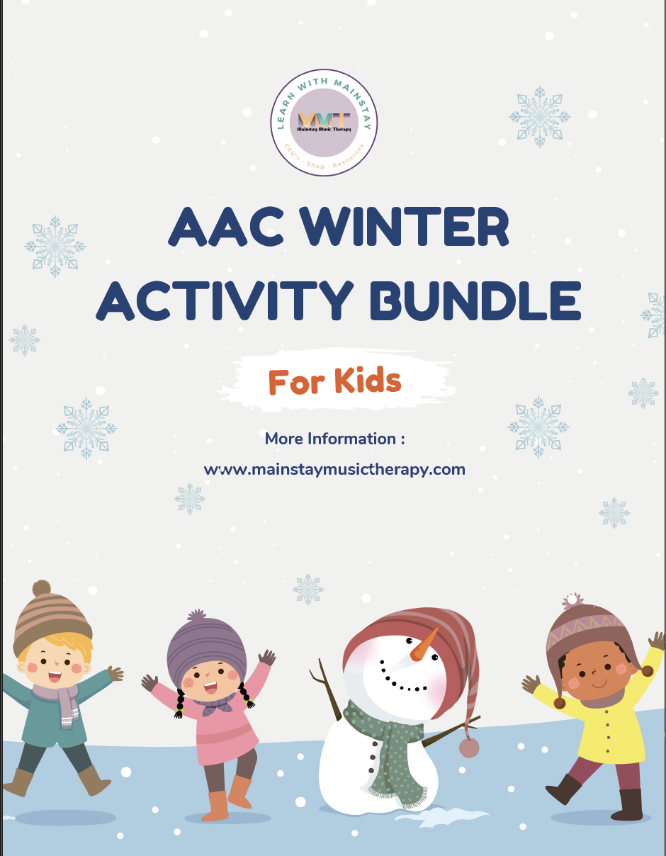 AAC Winter Activity Bundle - Mainstay Music Therapy, Inc.